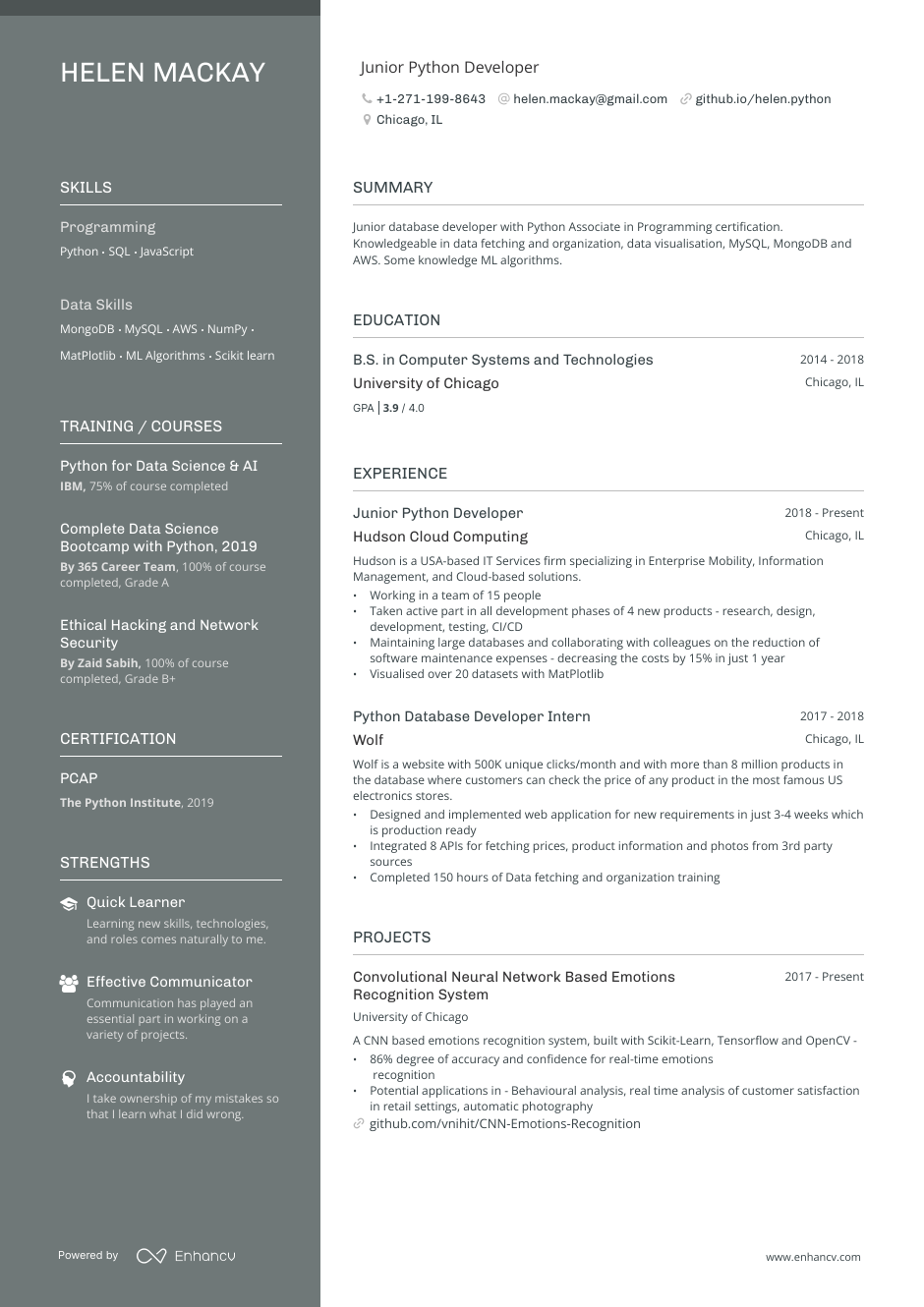 8 Python Developer Resume Examples And Guide For 2023 9655